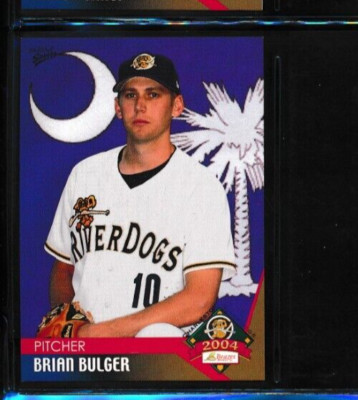 2004 Multi-Ad #6 Brian Bulger Charleston Riverdogs Hardees (AN61) SWSW7 ...