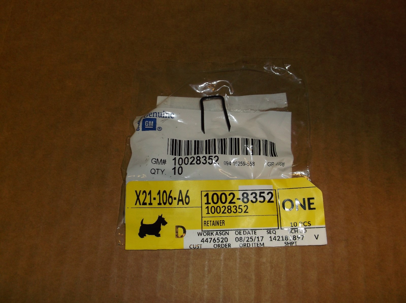 Impala SS Auto Trans Floor Shifter Handle Retainer Clip~10028352~OEM ...