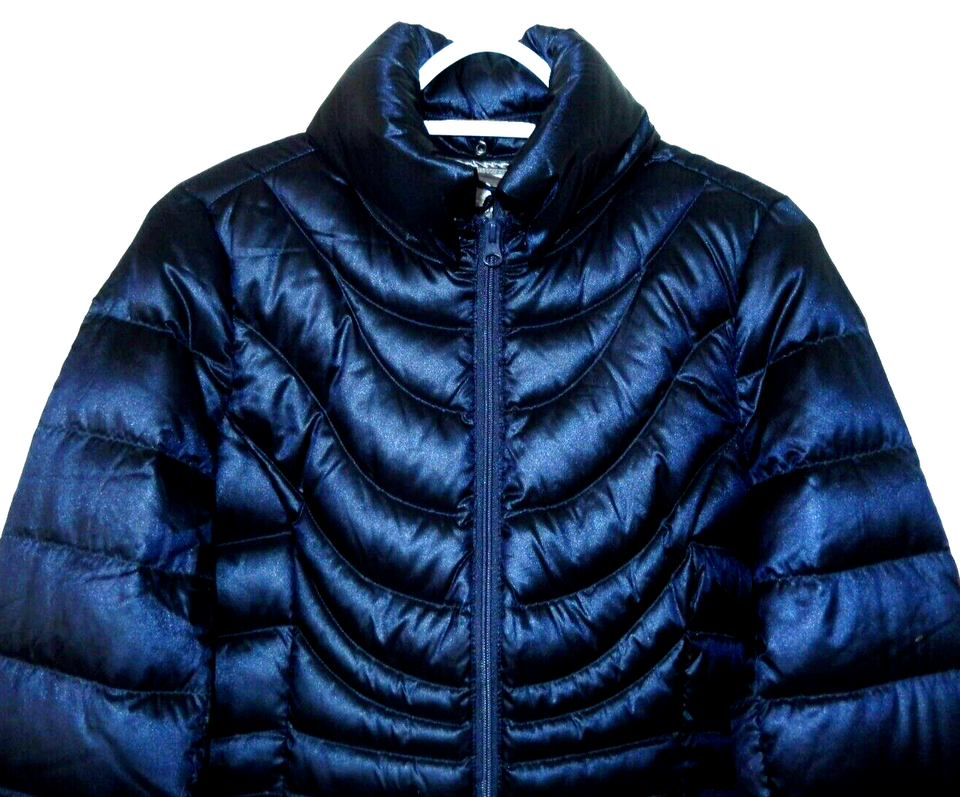 a.n.a Packable PREMIUM DOWN Puffer Jacket-S, Navy Blue NWT $150 | eBay