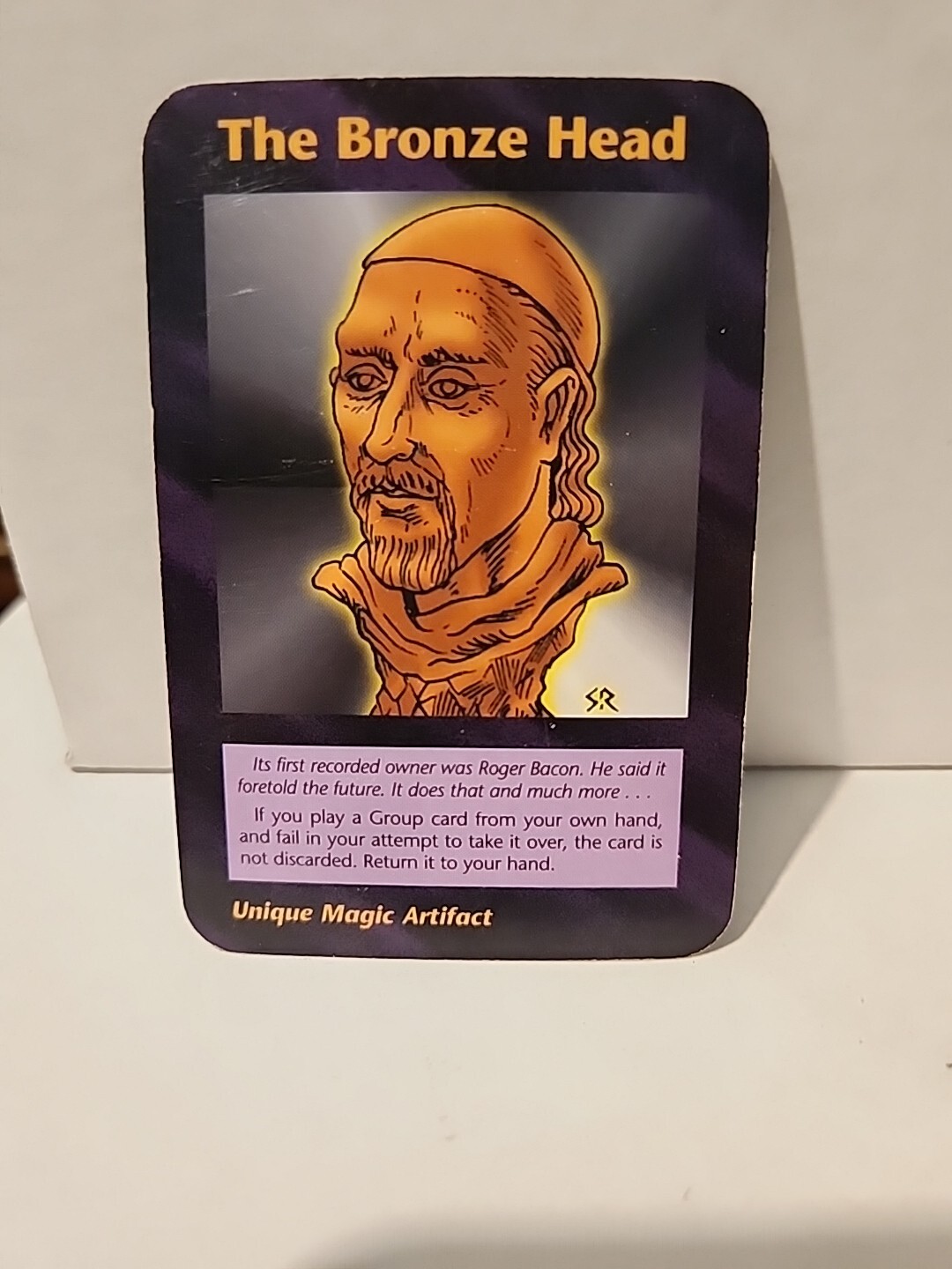 Illuminati New World Order INWO Limited Card Game NWO Bronze Head ...