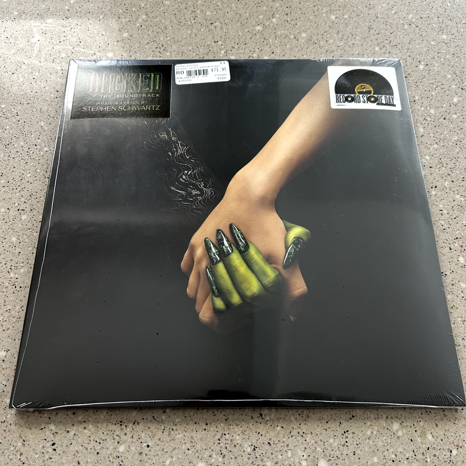 Wicked: The Soundtrack [GREEN & PINK GLITTER] 2025 RSD Exclusive Vinyl ...
