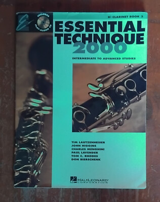 Essential Technique for Clarinet, Book 3 with CD | eBay Australia