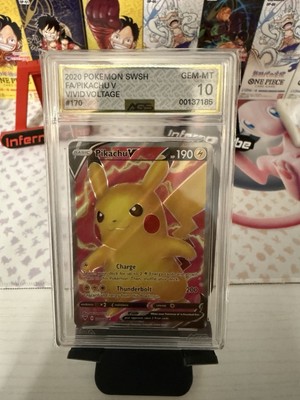Pikachu V (Full Art) 170/185 Swsh04: Vivid Voltage Holo | eBay