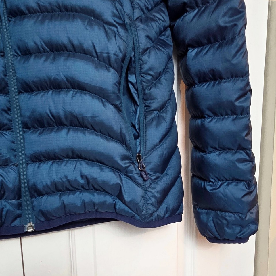 Marmot Jacket Packable Lightweight 600 Down Blue Teal Mens Small Tulles ...