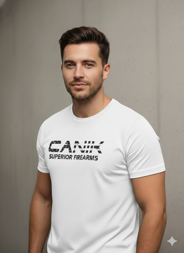 CANIK Distressed Black American Flag T Shirt - Unisex - METE SFX RIVAL ...