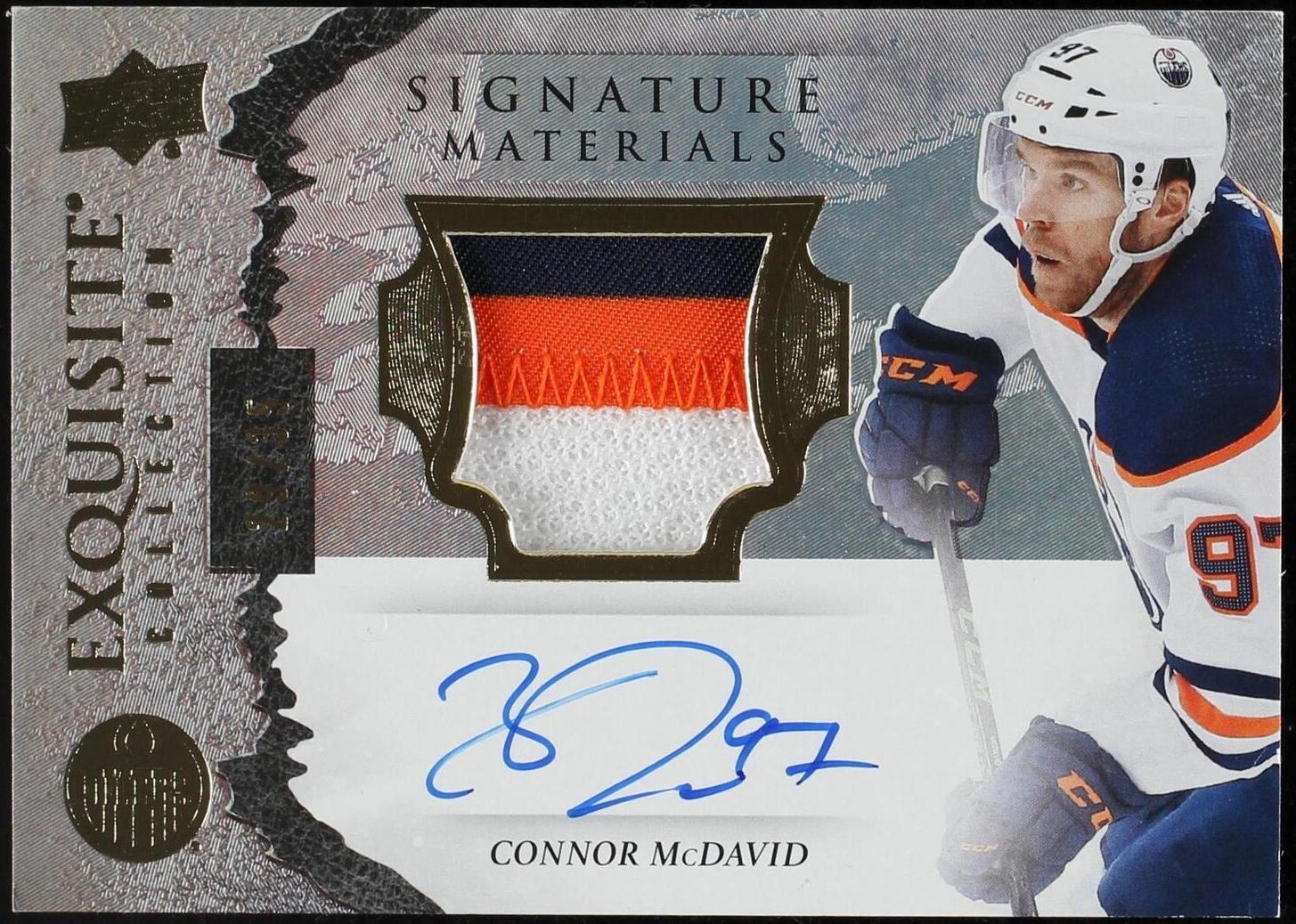 2021-22 Upper Deck Ice - Exquisite Collection Material Signatures ...