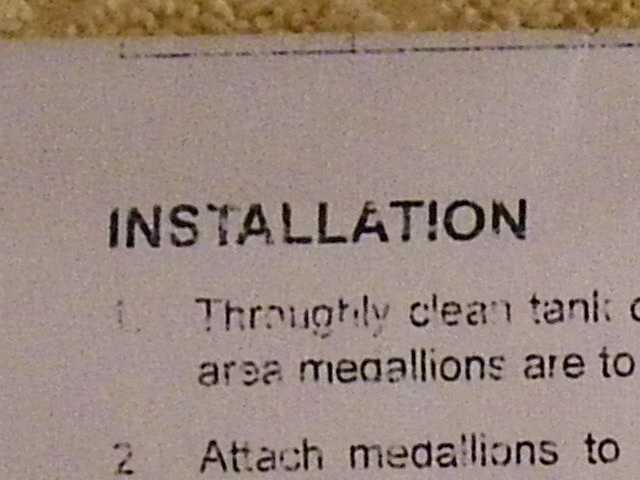 1961-1962 FL FLH Gas Tank Emblems 61776-61T with "COMPLETE" MOUNTING ...