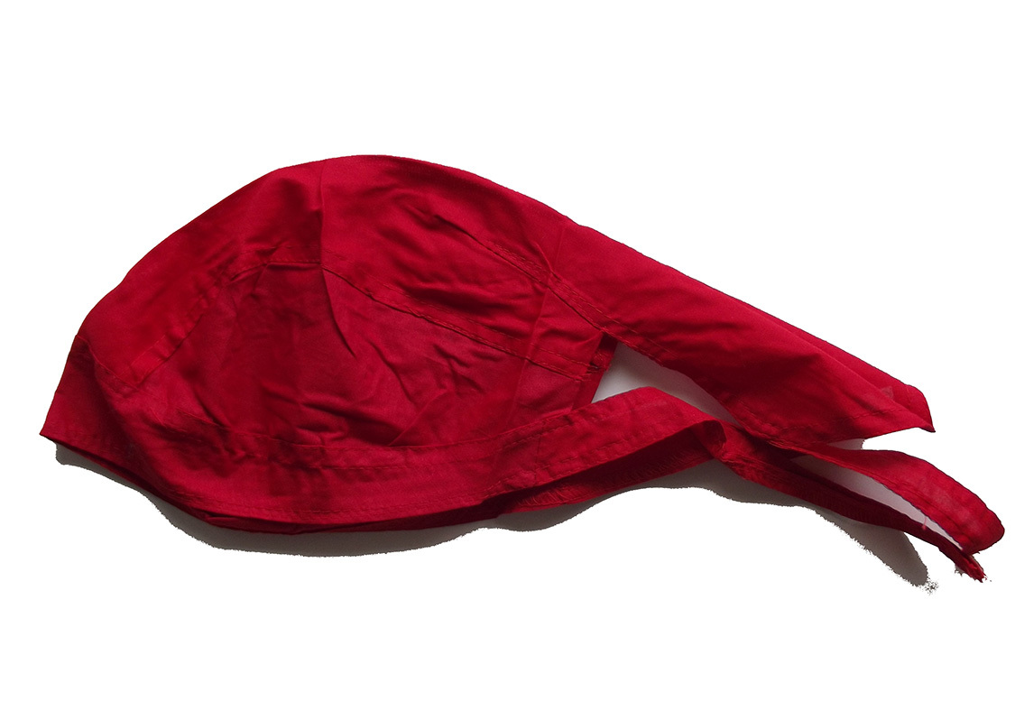 SOLID RED Doo Du Rag Head Wrap Band Skull Cap Cycling Hunting Fishing ...
