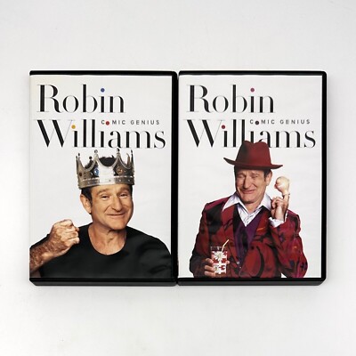 Robin Williams Comic Genius Time Life Vol 1 & 2 DVDs Collectors Set ...