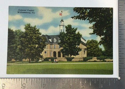Vintage Postcard Colonial Coach at the Capitol Williamsburg Virginia | eBay
