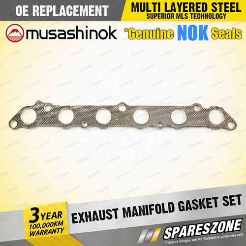 Exhaust Manifold Gasket Set for Toyota Cressida MX73 MX83 Crown MS123 ...