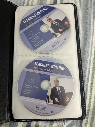 IEW Teaching Writing with Structure and Style Seminar Replacement DVDs ...