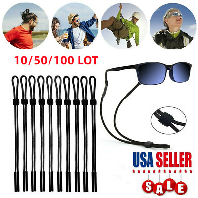 Lot Sport Sunglass Neck Strap Eyeglass Read Glasses Neck Cord Lanyard ...