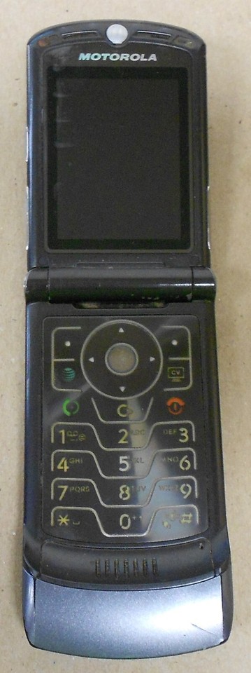 Rare Motorola RAZR V3xx Cingular Vintage Tested Fully Functional 1029 ...