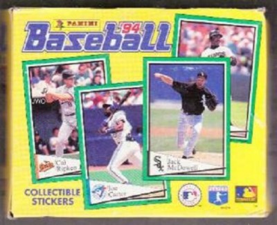 PANINI 1994 STICKERS BASEBALL Sealed /Original Taped BOX 50 Packs - #HL ...