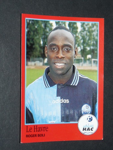 #103 ROGER BOLI LE HAVRE AC HAC PANINI FOOT 97 FOOTBALL 1996-1997 | eBay