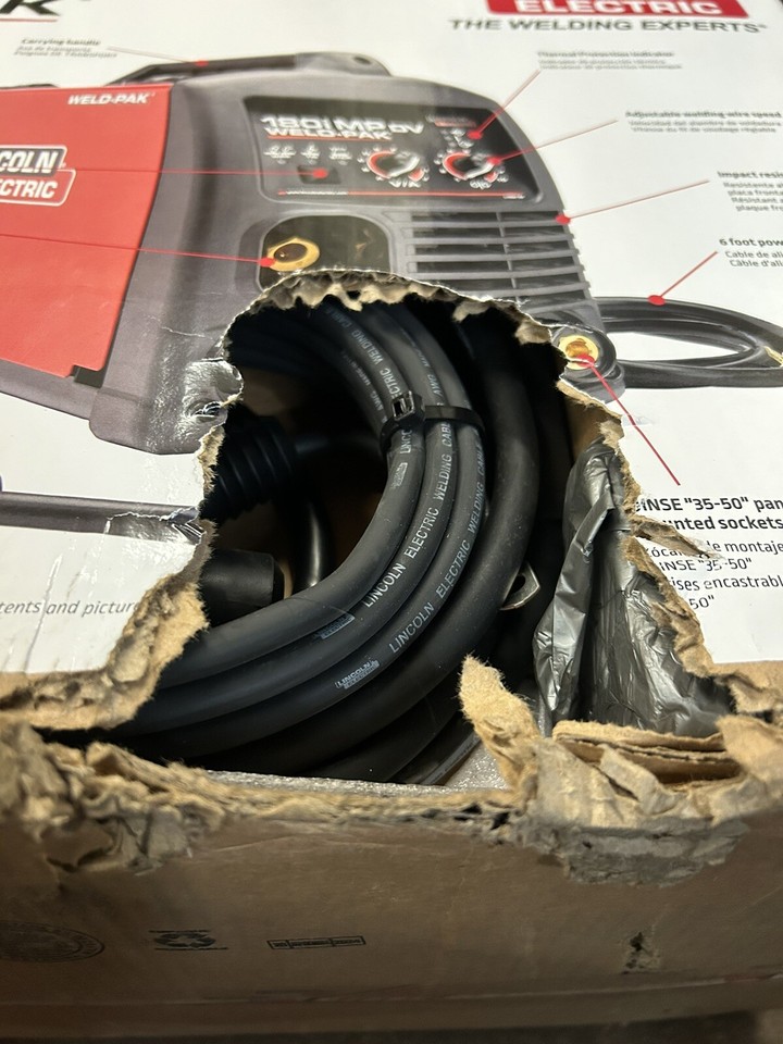 Lincoln Multi Welding Machine 180i MP DV Weld-Pak Mig/Flux-Cored,Stick ...