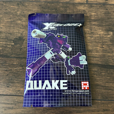 Fansproject Quake X Crossfire XFIRE 02EX 3P Transformers Mini Shockwave ...