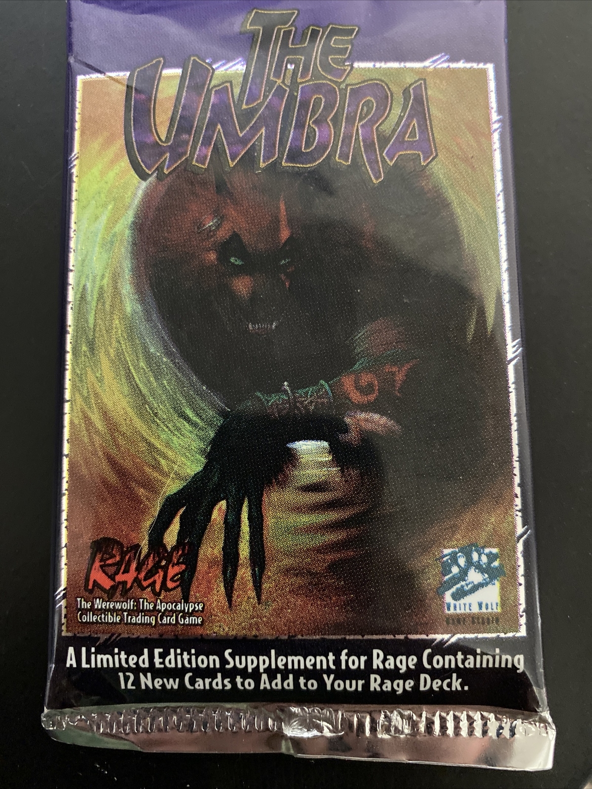 Rage Werewolf Apocalypse The Umbra Booster Pack White Wolf UD CCG TCG ...