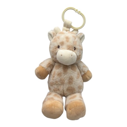 Kellytoy Tan Giraffe Plush Rattle Lovey 10" Stuffed Animal Baby Toy ...