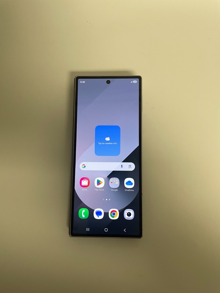 Samsung Galaxy Z Fold6 SM-F956U 256GB Silver UNKNOWN CARRIER USED C ...
