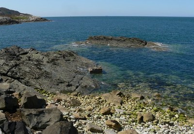 Photo A2 Rocky shoreline at Soldiers Point Holyhead/Caergybi c2011 | eBay