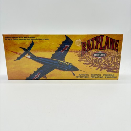 Sealed Vintage 2002 Polar Lights Playing Mantis Batplane Model Kit ...