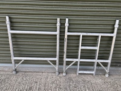 Boss Youngman Rung 1.0m Aluminium Scaffold Tower Narrow Frames Inc VAT ...