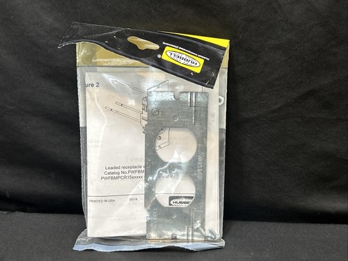 Catalog Number FBMPDUP Hubbell Mounting Plate Duplex | eBay