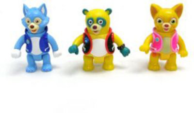Disney Special Agent OSO Oso, Dotty & Wolfie Special Agents Figure Pack ...
