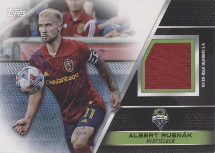 2022 Topps MLS - Relics Albert Rusnak #R-AR /700 (MEM) for sale online ...