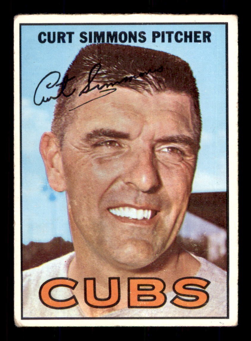 1967 Topps Baseball #39 Curt Simmons VG *e5 | eBay