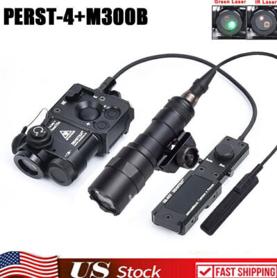 Perst 4 Green Dot Strobe IR Laser Switch Light M600C M300B Flashlight ...