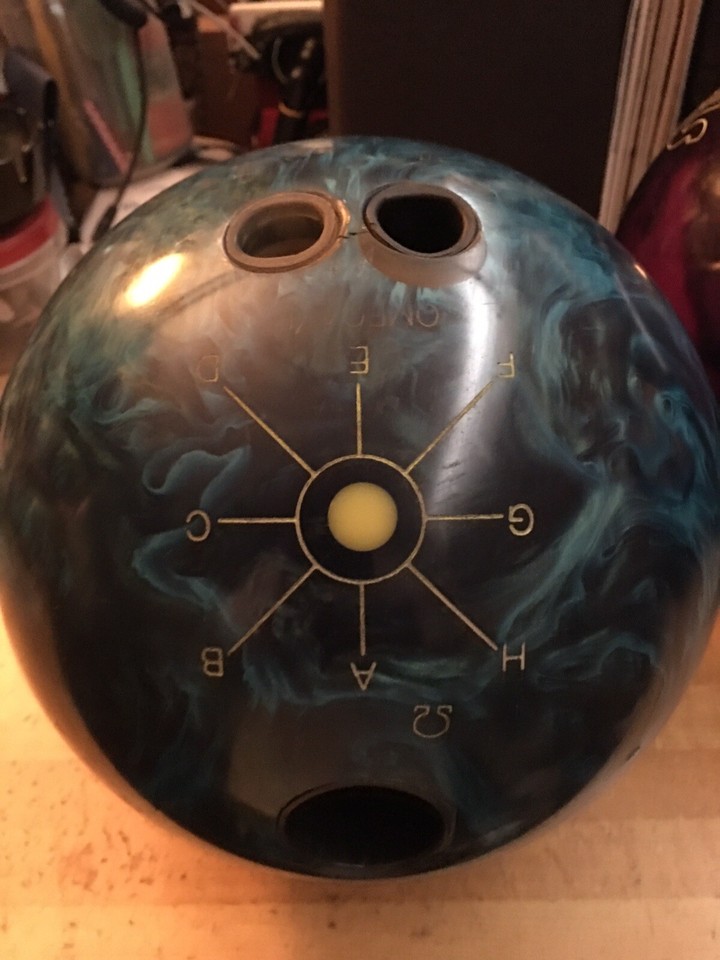 15# Ebonite Omega/R Bowling Ball, Used, Exc | eBay