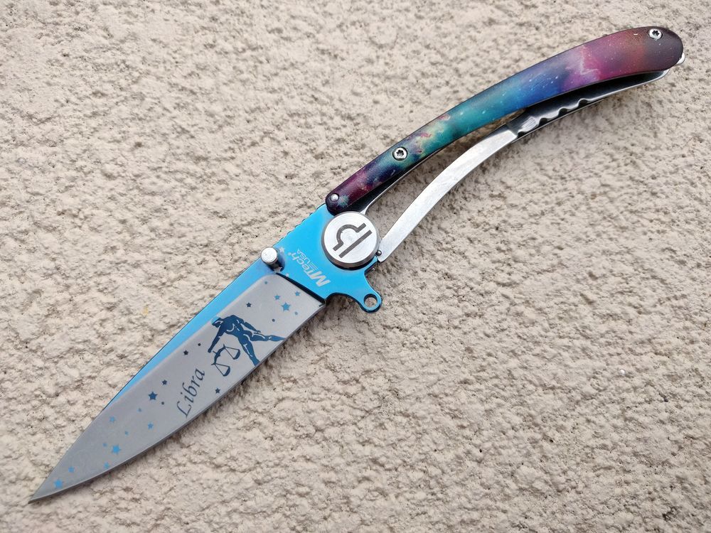 Bismuth Pocket Knife