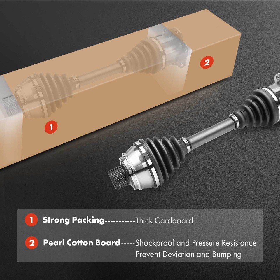 2x Rear Left & Right CV Axle Assembly for Mazda Miata 1990 1991 1992 ...