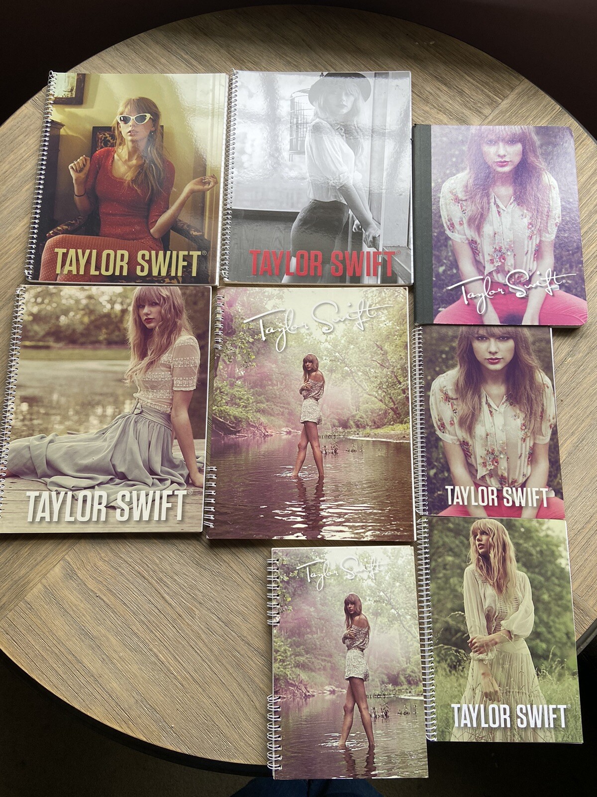Taylor Swift Red Era Notebooks Lot Of 8 | eBay
