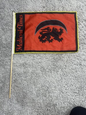 Medieval Times Souvenir Flag Excellent Preowned | eBay