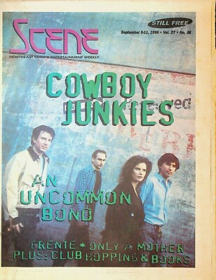 Cleveland Scene Magazine September 5 1996 Cowboy Junkies Frente | eBay