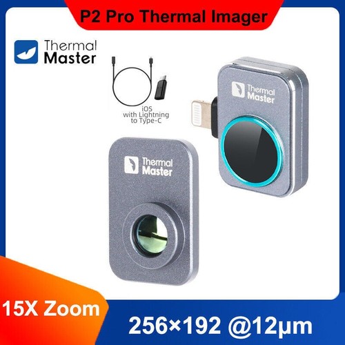 P2 PRO Macro Lens Infrared Thermal Imager,1112℉ Temp Range, 256×192 ...