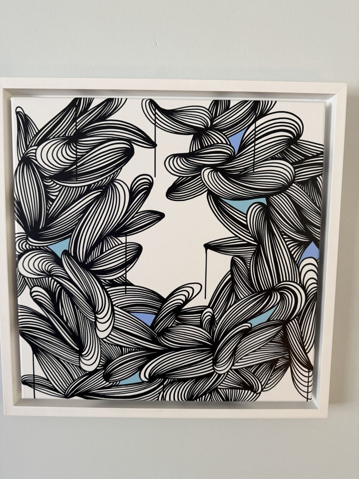 Simon Rohlen KEf! Harbour Of bliss #1 W/ COA Signed And Dated Acrylic ...