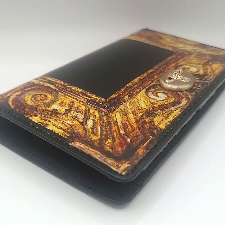 [Good product] VIVIENNE WESTWOOD card case black picture frame pattern ...