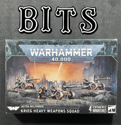 Bits Death Korps Of Krieg Heavy Weapons Squad Astra Militarum Warhammer ...
