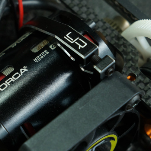 Yeah Racing Aluminum 7075 Fan Mount for 540 Motor Black RC Cars Drift # ...