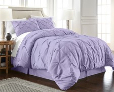 Julissa Lavender Twin/twin XL 2 PC Comforter Set Gathered Ruched Purple ...