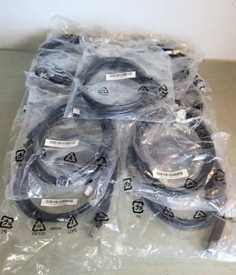 Lot Of 13 P57VD-HTN1-86Q (USB 3 Cable, USB 3.0 A to B Cable) in Black 6 ...