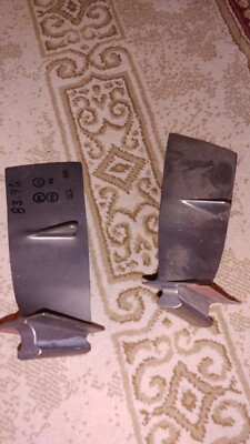 Turbine Jet Engine Compressor Blades. Titanium. | eBay