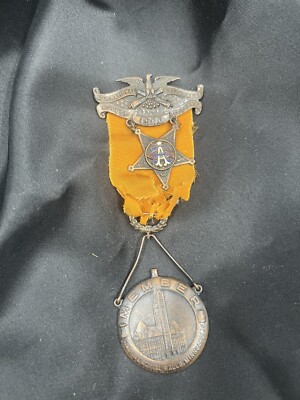 1906 GAR MINNEAPOLIS MEMBER ENCAMPMENT MEDAL RIBBON | eBay
