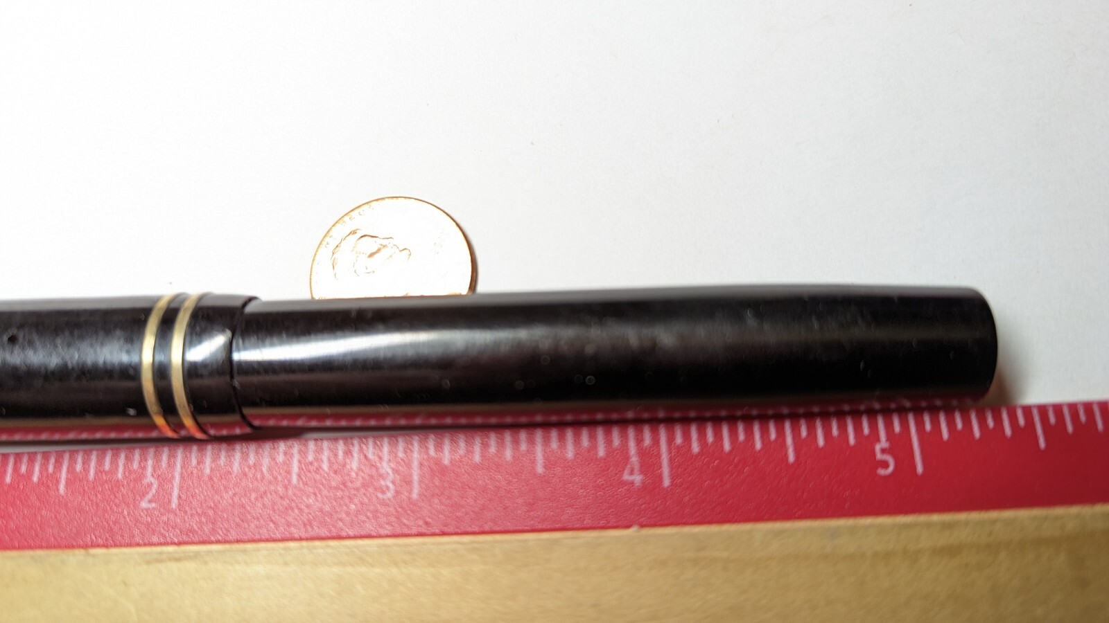 VINTAGE MORTON OVERSIZE BLACK FOUNTAIN PEN NEEDS NIB | eBay