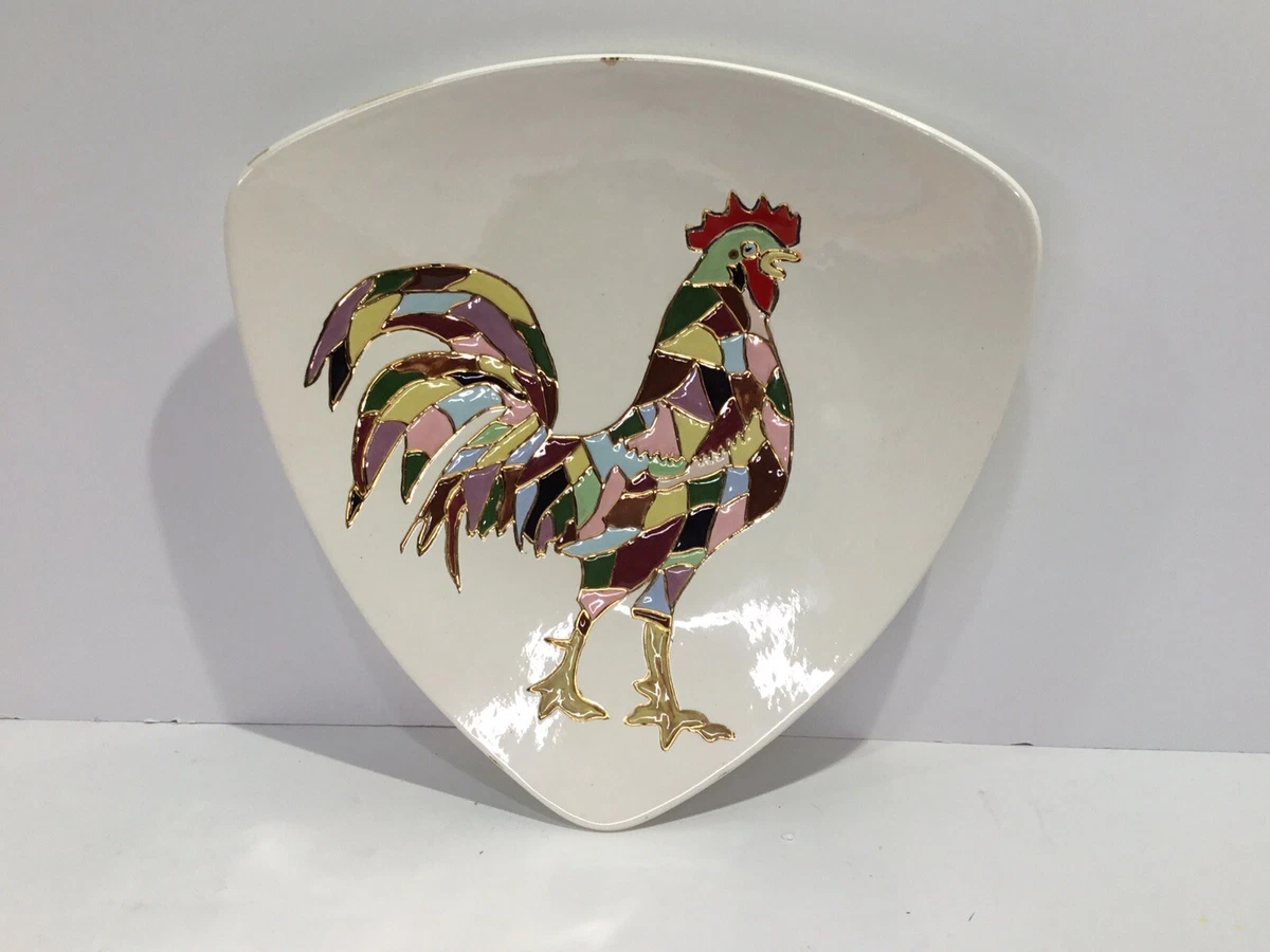 Rooster Logo In A Triangle